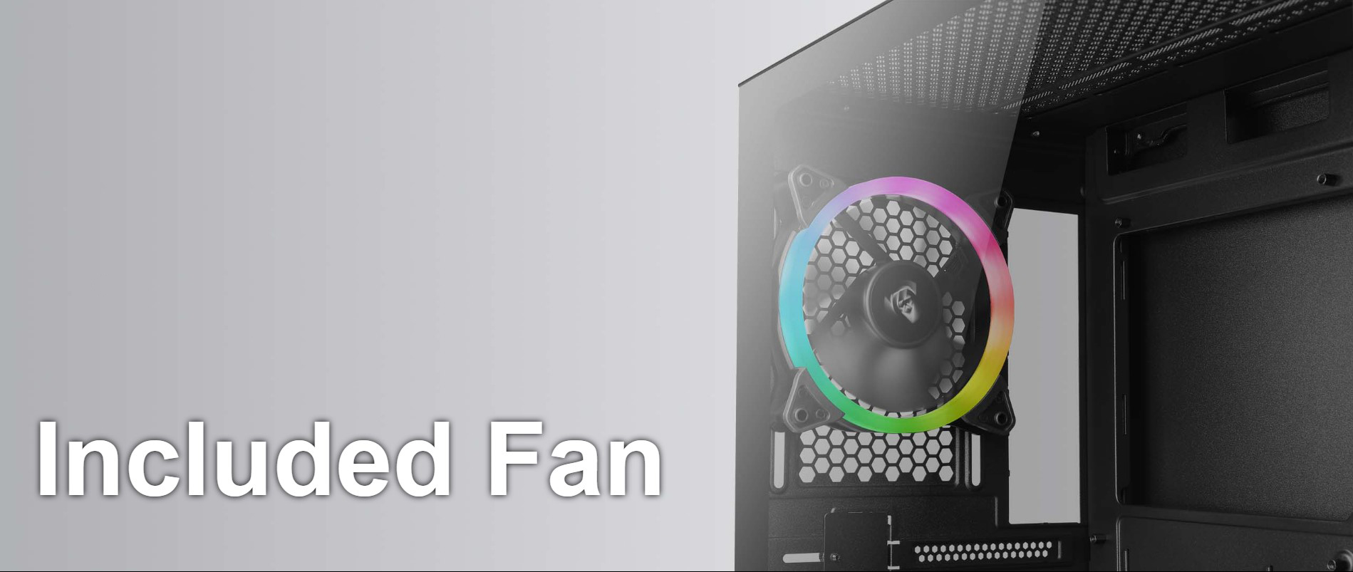 AZZA Elise ARGB Tempered Glass mATX Case - msy.com.au