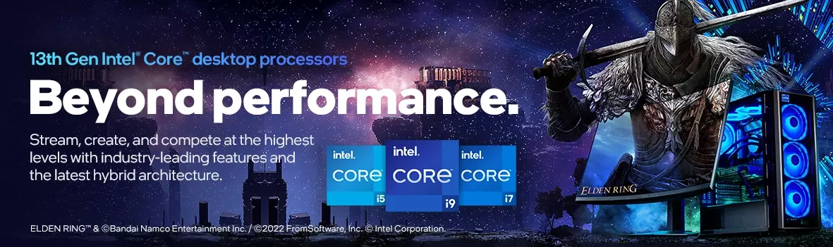 Level up your gaming with Intel Core powered PCs.