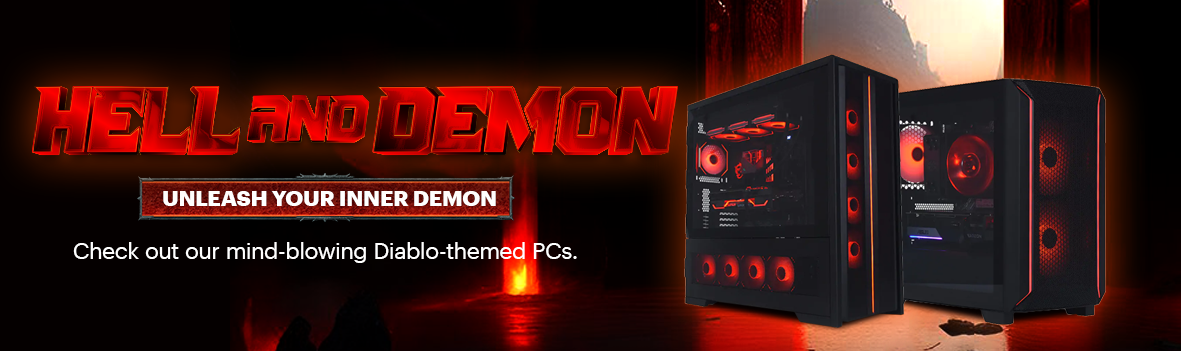 Check out our mind-blowing Diablo-themed PCs