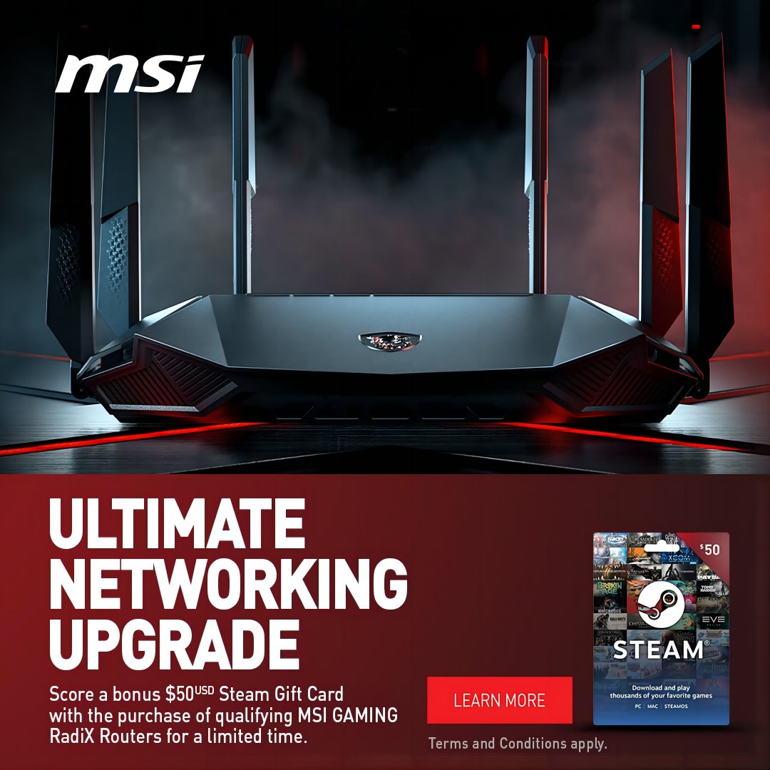 Score a bonus $50 Steam Gift Card with the purchase of qualifying MSI ...