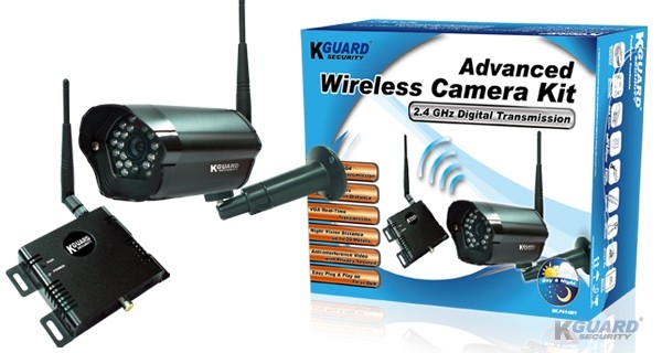 KGUARD WLP614M1 2.4GHz MPEG4 wireless camera kit - msy.com.au