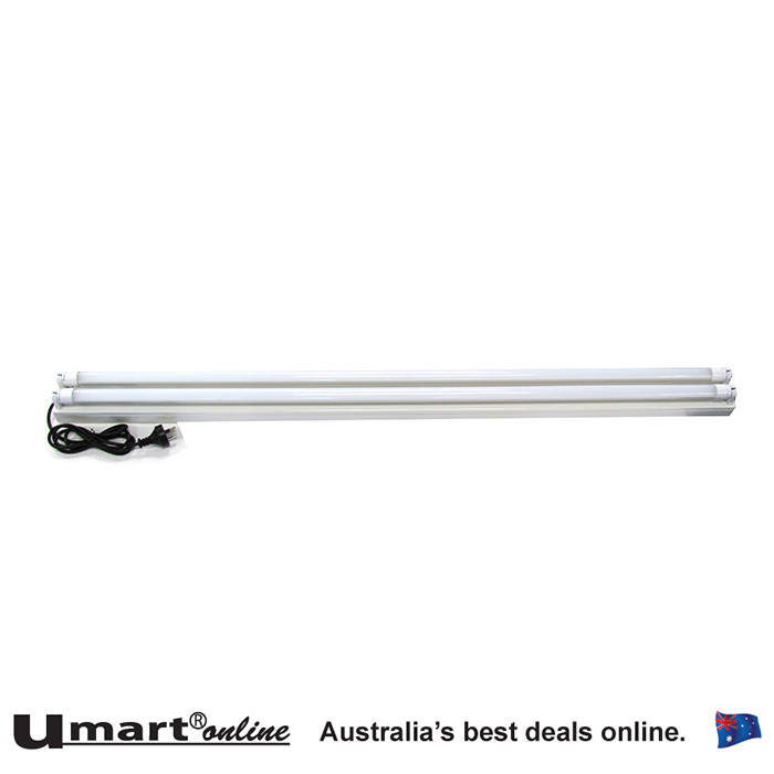 LED Twin T8 1200mm LED Bare Battens With 2X LED15W 4000K Tubes - msy.com.au