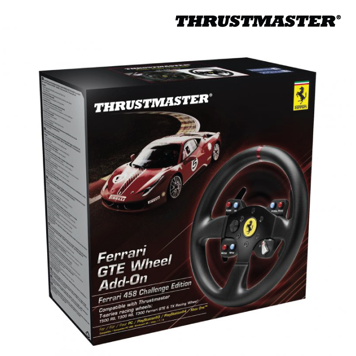 Thrustmaster Ferrari 458 Challenge Wheel Add-On - msy.com.au