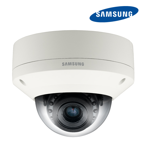 Samsung 3.2MP ICR Vandal Dome IP Camera Dual voltage PoE H.264 Multi ...
