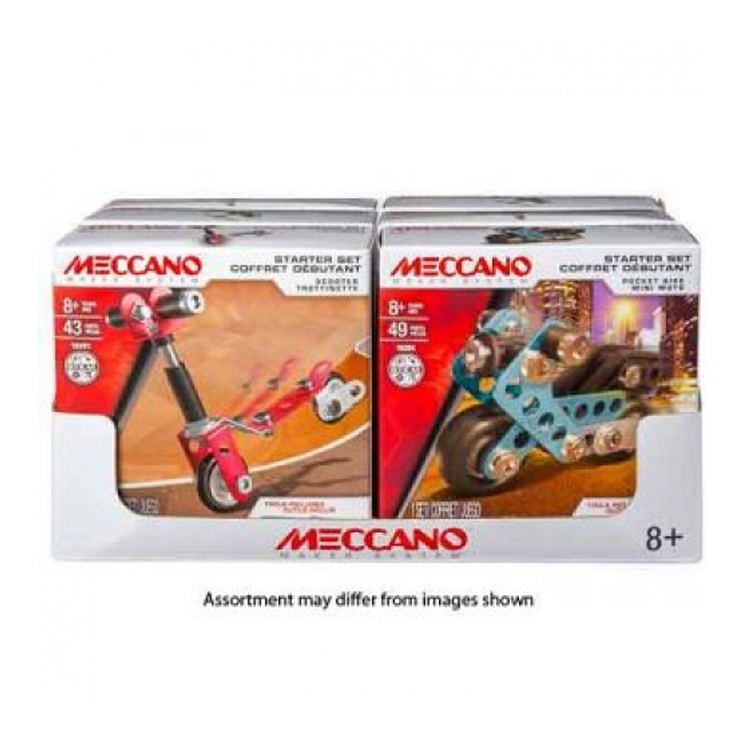 Meccano Multi-Model Starter Set Assorted - msy.com.au