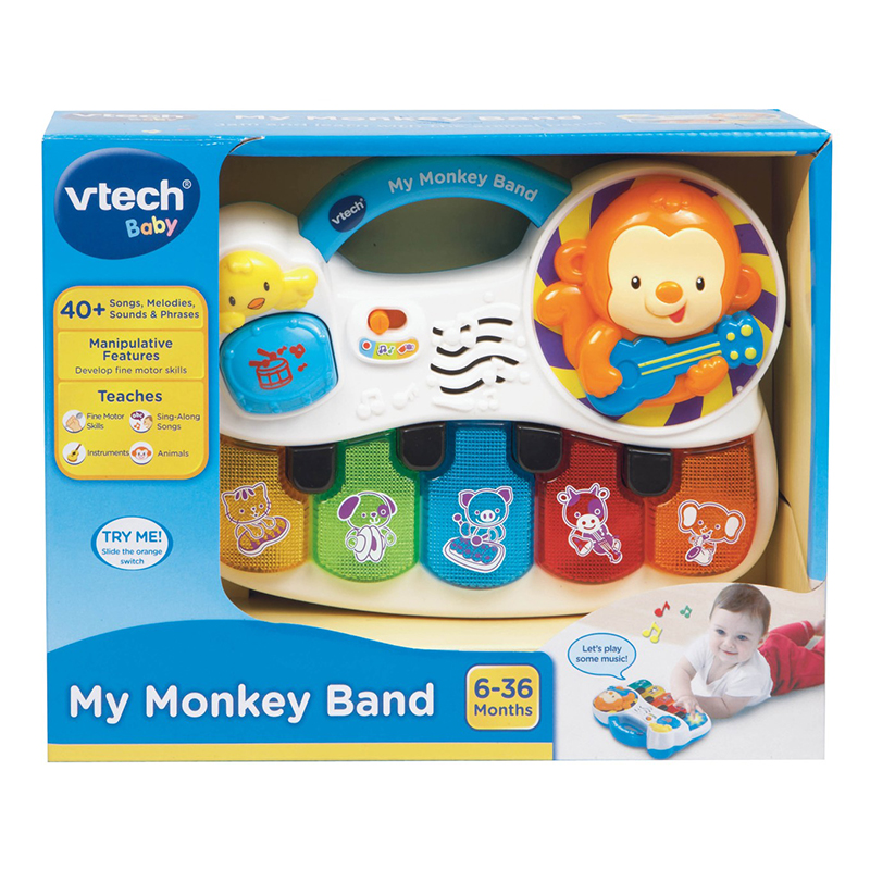 VTech My Monkey Band - msy.com.au