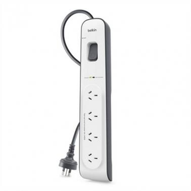 Belkin SurgeMaster 4-Outlet Surge Protection Strip - 2m (BSV400AU2M ...