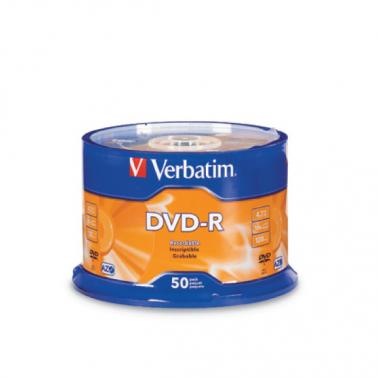 Verbatim DVD-R 4.7GB 50PK SPINDLE - msy.com.au