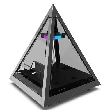 AZZA Pyramid 804V RGB Tempered Glass ATX Case - msy.com.au