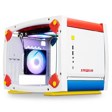 InWin Explorer Mini Tower mITX Case - White (EXPLORER-JUSTICEWHITE ...