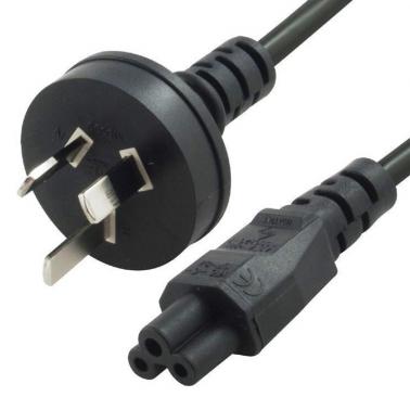 Astrotek 3 Pin AU Male to 3 Pin Cloverleaf Female Plug Power Cable - 1 ...