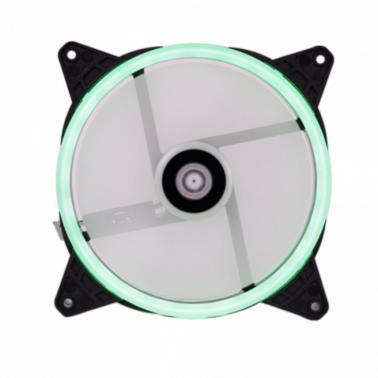 Rotanium 140mm Modex Dual Ring LED Case Fan - Green - msy.com.au
