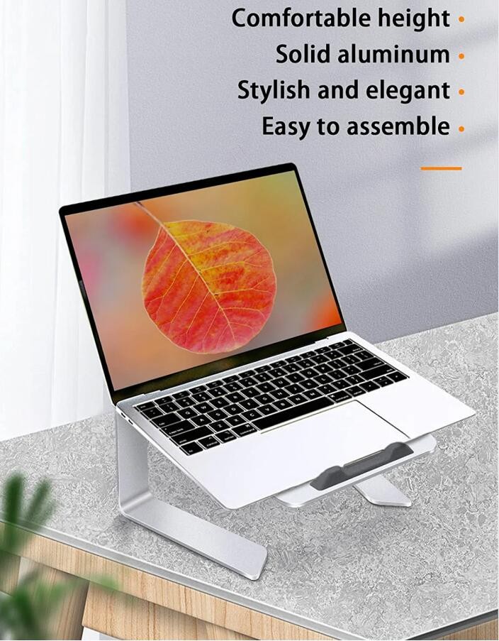 Laptop Stand Ergonomic Notebook Stand Aluminum alloy Laptop Mount No ...