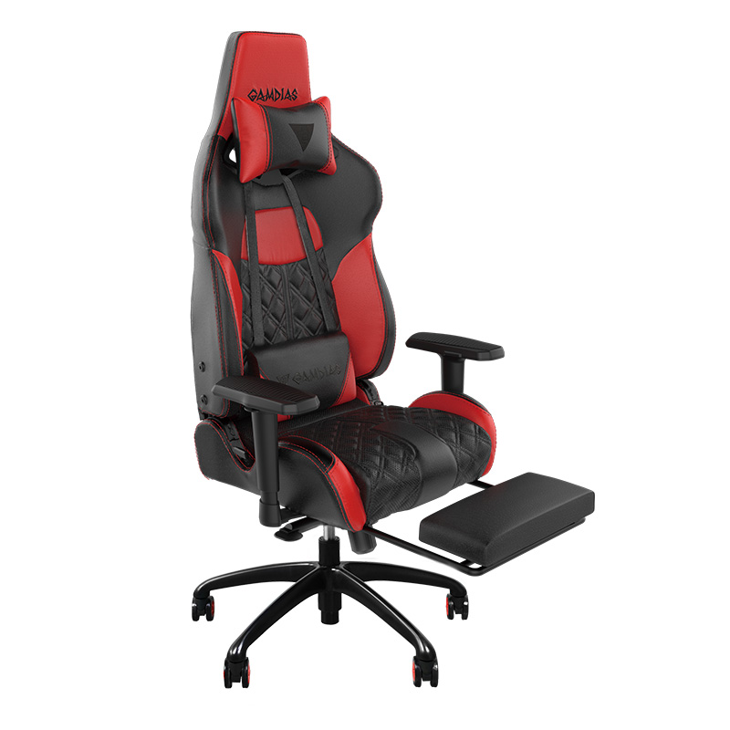 Gamdias Achilles P1 L BR RGB Ergonomic Gaming Chair with Footrest ...