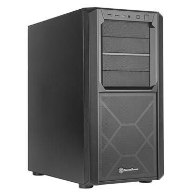 SilverStone SED1-B Mid Tower ATX Case (SST-SED1-B) - msy.com.au