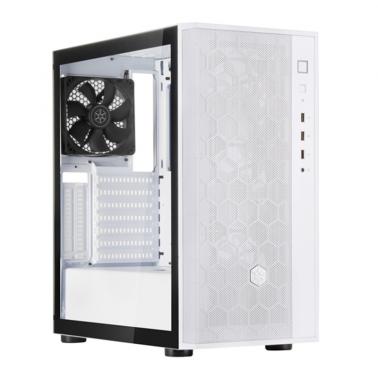 SilverStone Fara R1 V2 Tempered Glass ATX Case - White (SST-FAR1W-G-V2 ...