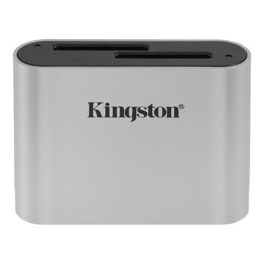 Kingston Workflow USB 3.2 Gen 1 Type C External SDHC SDXC Flash Reader ...