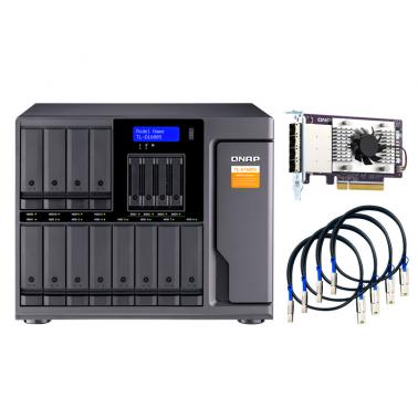 QNAP TL-D1600S 16-bay High-performance Desktop SATA 6Gbps JBOD Storage ...