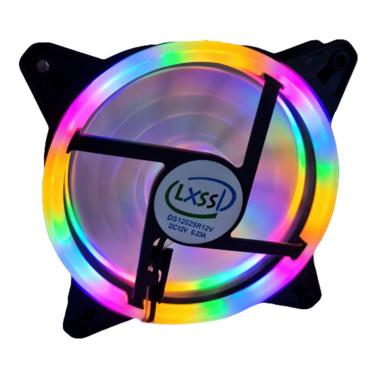 Generic 120mm 5 Colour 4-Pin Gaming Case Fan (FANC-1204) - msy.com.au