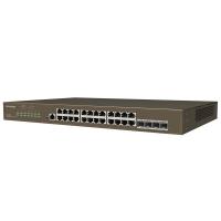 IP-COM 28 Port Gigabit Managed Switch (G3328F) - msy.com.au