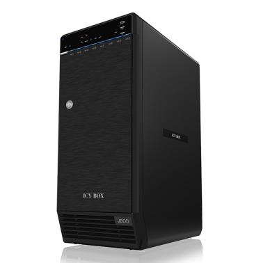 ICY BOX (IB-3680SU3) External JBOD Case (8-Bay, HDD, SATA, USB 3.0 ...