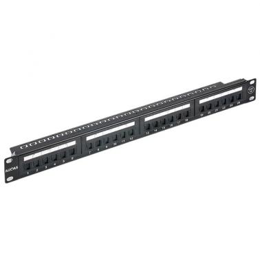Astrotek 24 Ports UTP CAT6 RJ45 Patch Panel for 19in Rackmount Data ...