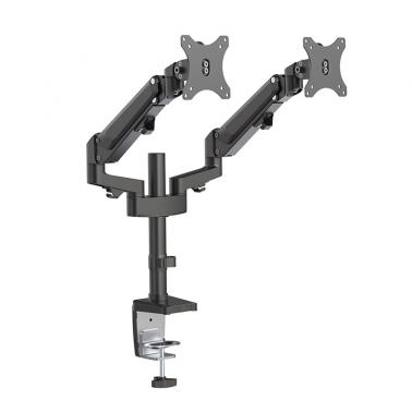 Brateck Dual Monitors Heavy-Duty Aluminum Gas Spring Monitor Arm for ...