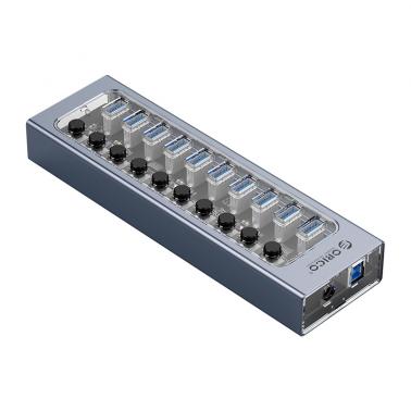 Orico 10 Port USB 3.0 Aluminum Hub - msy.com.au