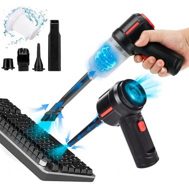 Keyboard Cleaner Kit 3-in-1 Computer Vacuum Cleaner Cordless Compressed ...