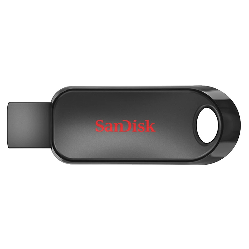 SanDisk 32GB Cruzer Snap USB 2.0 Flash Drive - Black - msy.com.au