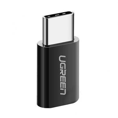 UGreen USB Type-C to Micro USB OTG Adapter - Black (30391) - msy.com.au