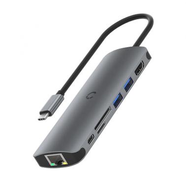 Cygnett Unite DeskMate 7-in-1 USB-C Multiport Hub Adapter Dock - msy.com.au