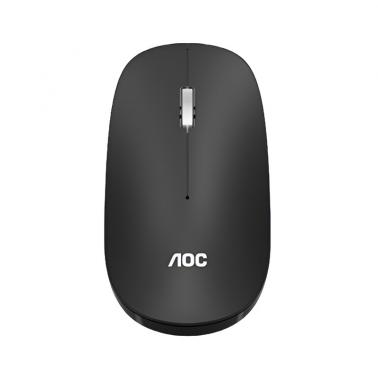 AOC MS201 2.4G + Bluetooth Ergonomic Mouse - Black - msy.com.au