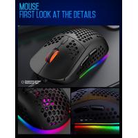 T2 luminous keyboard and mouse set computer console game mechanical ...