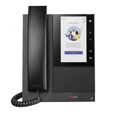 Poly CCX 505 IP Phone with Wi-Fi Bluetooth - Desktop Phone (2200-49735 ...