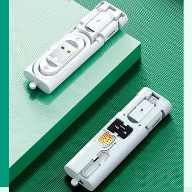 SEEDREAM 60w Hidden Multi-function Fast Charging Data Cable Set Storage ...