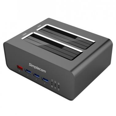 Simplecom USB 3.0 to Dual SATA Aluminium Docking Station (SD352) - msy ...