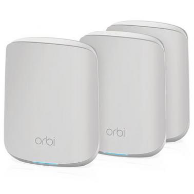 Netgear Orbi AX1800 Dual-Band WiFi 6 Mesh System - 3 Pack (RBK353 ...