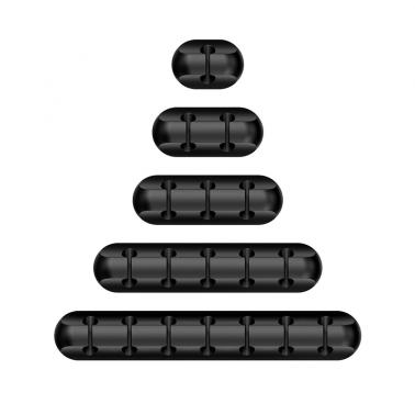 Data Cable Organiser 5-Pack Self Adhesive Cable Clips Cable Horder with ...
