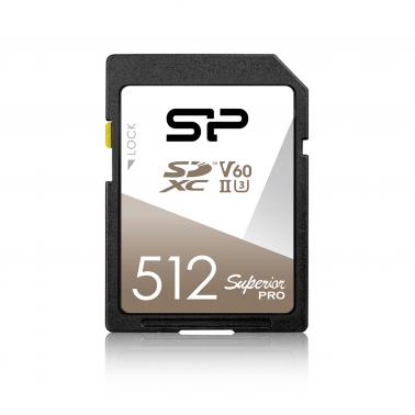 SP Silicon Power V60 for 4K UHD Video 512GB SD Memory Card up to 280MB ...