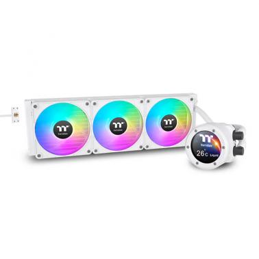 Thermaltake TH360 V2 Ultra EX ARGB 360mm AIO Liquid CPU Cooler - Snow ...