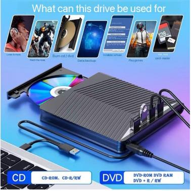 USB 3.0 external DVD/CD recorder player - msy.com.au