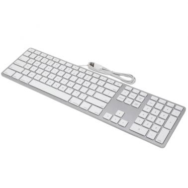 Matias Wired Keyboard for Mac - Silver (FK316S) - msy.com.au