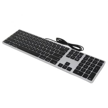 Matias Wired Keyboard for Mac - Space Gray (FK316B) - msy.com.au