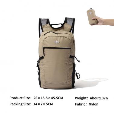 Mobi Garden Packable Backpack - Ultralight Waterproof Skin Bag for ...