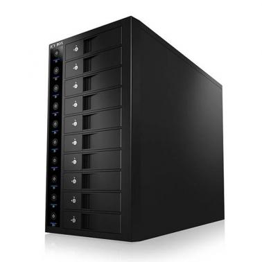 ICY BOX 10-Bay 3.5in External Hard Drive Enclosure (IB-3810U3) - msy.com.au