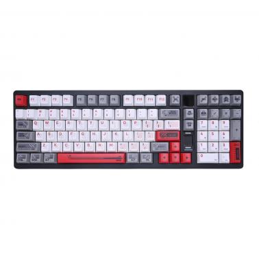 BEE WITH T&I X100 keyboard aluminum tuotuo customized Bluetooth/wired/2 ...