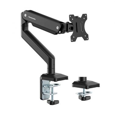 Humanmotion Single Screen Aluminum Steel Monitor Arm for up to 17in ...