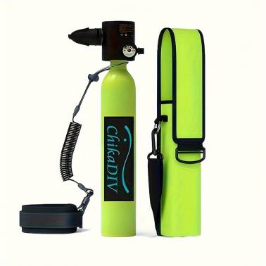 CHIKADIV C300Plus-Green portable diving gas cylinder for fishing ...