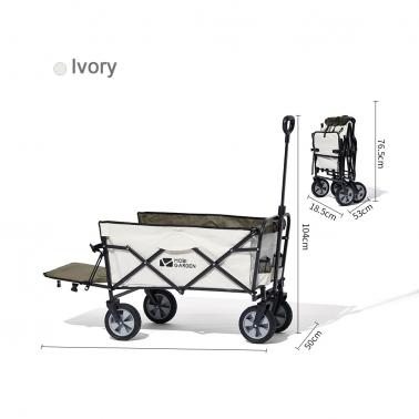 Mobi Garden Starry Camping Wagon - All-Terrain Folding Utility Cart for ...